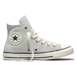 Sneaker Converse "CHUCK TAYLOR ALL STAR SUEDE", Herren, Gr. 37, light grau, egret, schwarz, Leder, Schuhe Sneaker