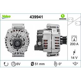 Valeo Generator NEW ORIGINAL PART 439941 f&uuml;r Mercedes