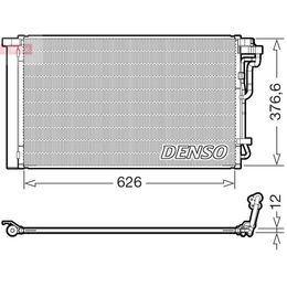DENSO Kondensator, Klimaanlage dcn41034 f&uuml;r HYUNDAI