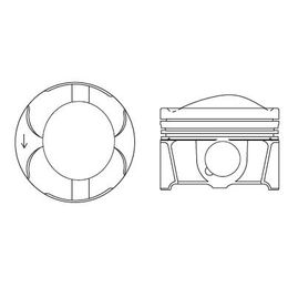 FAI AUTOPARTS Kolben pk26050