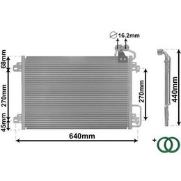 Van Wezel Kondensator, Klimaanlage 43005273 f&uuml;r RENAULT