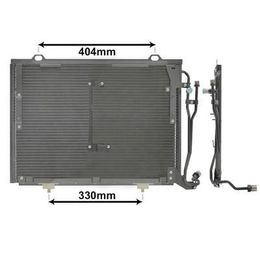 Van Wezel Kondensator, Klimaanlage 30005279 f&uuml;r Mercedes