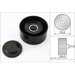INA Spannrolle, Keilrippenriemen 531087310 f&uuml;r Porsche