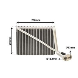 Van Wezel Verdampfer, Klimaanlage 0300v148 f&uuml;r AUDI VW