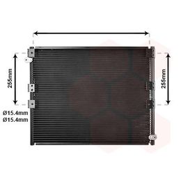 Van Wezel Kondensator, Klimaanlage 53005278 f&uuml;r TOYOTA