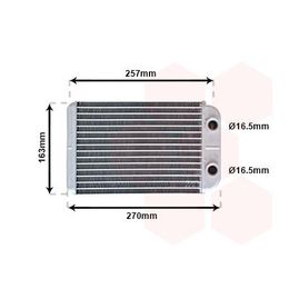 Van Wezel W&auml;rmetauscher, Innenraumheizung 17006254 f&uuml;r Fiat / LANCIA