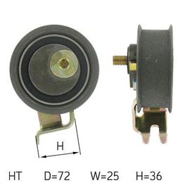SKF Spannrolle, Zahnriemen vkm11116 f&uuml;r Audi (FAW) VW