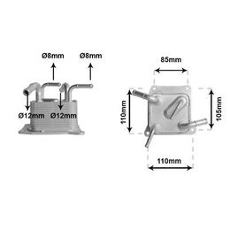 Van Wezel &Ouml;lk&uuml;hler, Automatikgetriebe 13013705 f&uuml;r NISSAN