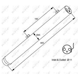 NRF Trockner, Klimaanlage 33353 f&uuml;r MERCEDES-BENZ