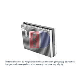AKS DASIS Verdampfer, Klimaanlage 820373n f&uuml;r SAAB