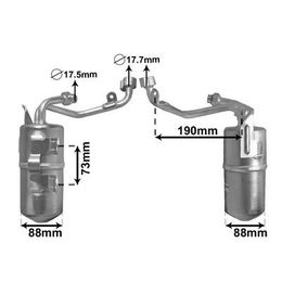 Van Wezel Trockner, Klimaanlage 1800d387 f&uuml;r FORD
