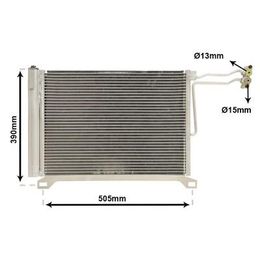 Van Wezel Kondensator, Klimaanlage 06005264 f&uuml;r BMW