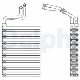 DELPHI Verdampfer, Klimaanlage tsp0525197 f&uuml;r BMW