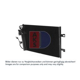 AKS DASIS Kondensator, Klimaanlage 122450n f&uuml;r Mercedes