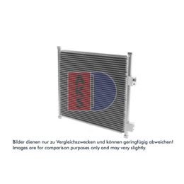 AKS DASIS Kondensator, Klimaanlage 092160n f&uuml;r Ford