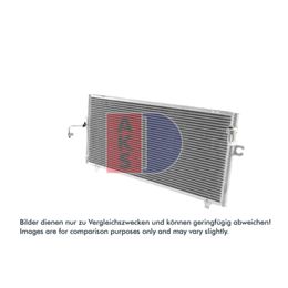 AKS DASIS Kondensator, Klimaanlage 072004n f&uuml;r NISSAN