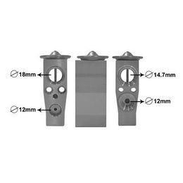 Van Wezel Expansionsventil, Klimaanlage 58011701 f&uuml;r VW