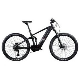 Z&uuml;ndapp E-Bike Z&Uuml;NDAPP "X1000" Gr. 47, schwarz, Elektrofahrr&auml;der, 47cm, 29 Zoll (73,66cm), E Bike Mountainbike Fully 29 Zoll 10 G&auml;nge Pedelec Damen Herren 730 Wh