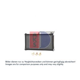 AKS DASIS W&auml;rmetauscher, Innenraumheizung 489008n f&uuml;r Audi VAG