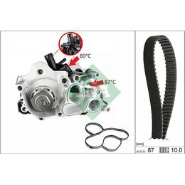 INA Wasserpumpe + Zahnriemensatz 530076130 f&uuml;r VW