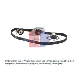AKS DASIS Wasserpumpe + Zahnriemensatz 570313n f&uuml;r Citro&euml;n/Peugeot