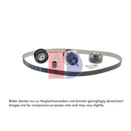AKS DASIS Wasserpumpe + Zahnriemensatz 570338n f&uuml;r VAG