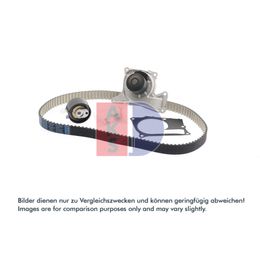 AKS DASIS Wasserpumpe + Zahnriemensatz 570343n f&uuml;r Mercedes INFINITI NISSAN DACIA