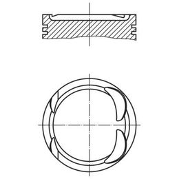 Mahle Kolben 021pi00117002