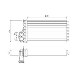 Valeo W&auml;rmetauscher, Innenraumheizung 811565 f&uuml;r Peugeot (DF-PSA)