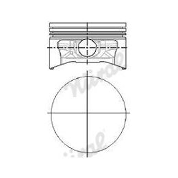 N&Uuml;RAL N&Uuml;RAL Kolben 8752840000 f&uuml;r FIAT