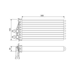 Valeo W&auml;rmetauscher, Innenraumheizung 811566 f&uuml;r DS