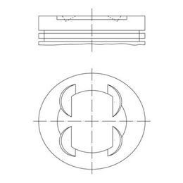 Mahle Kolben 681pi00109001