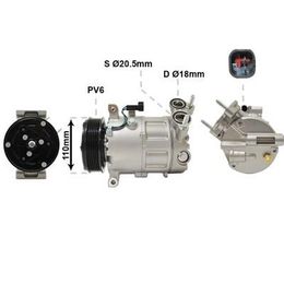 Van Wezel Kompressor, Klimaanlage 5900k192 f&uuml;r Ford Volvo