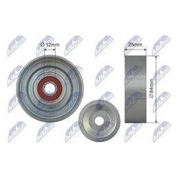 NTY Spannrolle, Keilrippenriemen rnkns041 f&uuml;r NISSAN