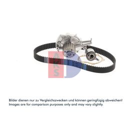 AKS DASIS Wasserpumpe + Zahnriemensatz 570362n f&uuml;r CHEVROLET DAEWOO