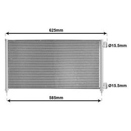 Van Wezel Kondensator, Klimaanlage 17005256 f&uuml;r Fiat / LANCIA