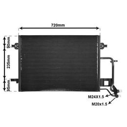 Van Wezel Kondensator, Klimaanlage 03005176 f&uuml;r Audi