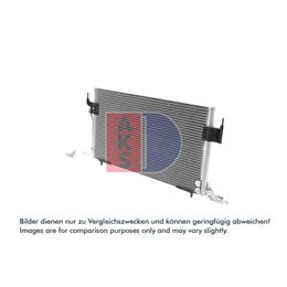 AKS DASIS Kondensator, Klimaanlage 062340n f&uuml;r Citro&euml;n/Peugeot
