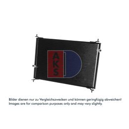 AKS DASIS Kondensator, Klimaanlage 102004n f&uuml;r HONDA