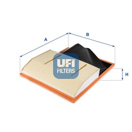 UFI Luftfilter 3062900 Filtereinsatz 61mm f&uuml;r Iveco