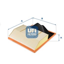 UFI Luftfilter 3063000 Filtereinsatz 75mm f&uuml;r Iveco