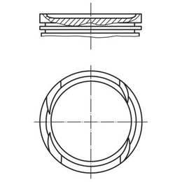 Mahle Kolben 011pi00112001