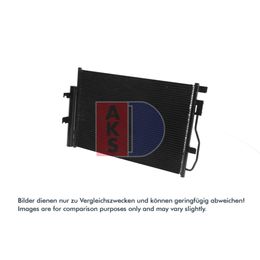 AKS DASIS Kondensator, Klimaanlage 522082n f&uuml;r Opel CHEVROLET