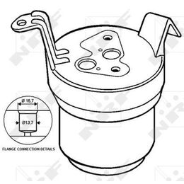 NRF Trockner, Klimaanlage 33111 f&uuml;r BMW