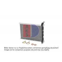 AKS DASIS W&auml;rmetauscher, Innenraumheizung 189014n f&uuml;r Opel RENAULT ALFAROME/Fiat/LANCI