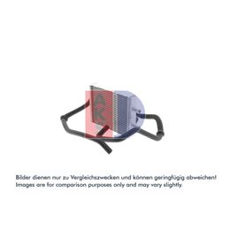 AKS DASIS W&auml;rmetauscher, Innenraumheizung 409007n f&uuml;r Iveco
