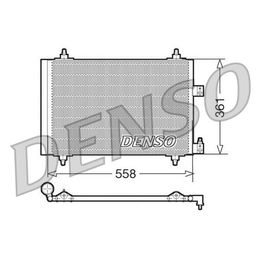 DENSO Kondensator, Klimaanlage dcn07005 f&uuml;r Citro&euml;n/Peugeot