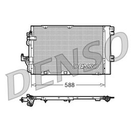 DENSO Kondensator, Klimaanlage dcn20011 f&uuml;r Opel Vaughall