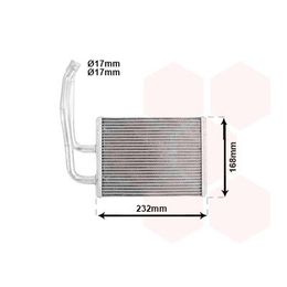 Van Wezel W&auml;rmetauscher, Innenraumheizung 27006299 f&uuml;r MAZDA