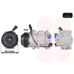 Van Wezel Kompressor, Klimaanlage 8201k722 f&uuml;r KIA